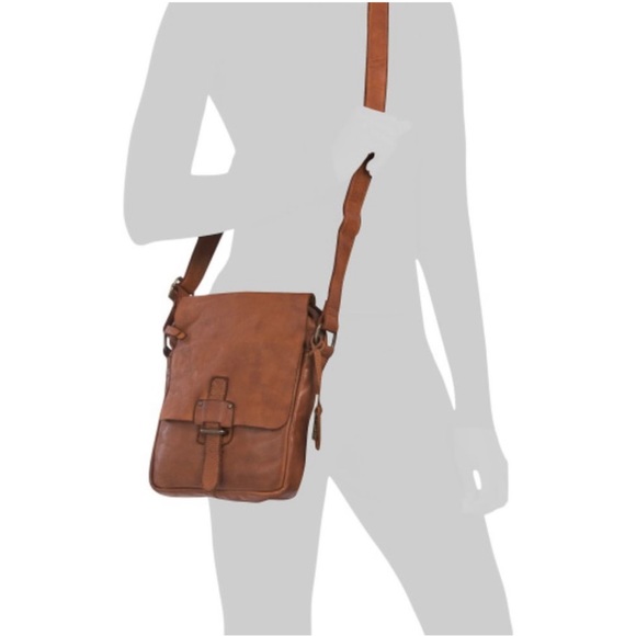 Harbour 2Nd | Bags | Harbour 2nd Cognac Leather Flap Crossbody Bag ...